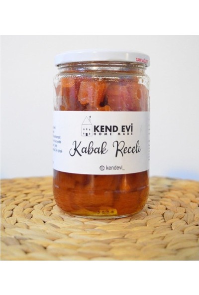 Kend Evi Kabak Reçeli 700 gr Kend Evi Kabak Reçeli 700 gr