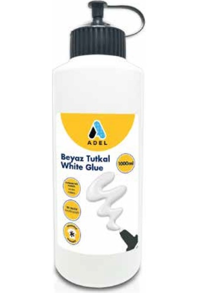 Adel Beyaz Tutkal - Su Bazlı 1000 gr