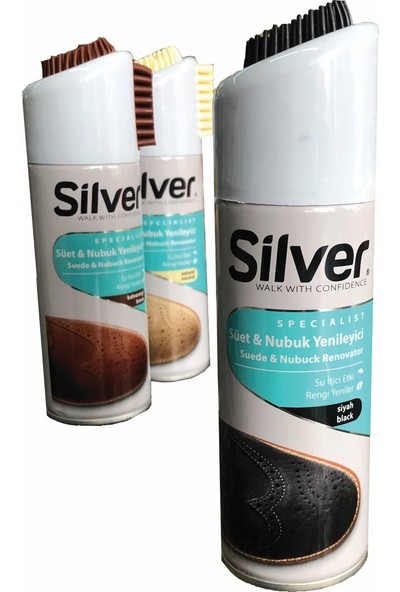 Silver Süet & Nubuk Yenileyici Sprey Boya