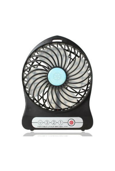 Dalki Şarjlı Taşınabilir Mini Fan - Vantilatör