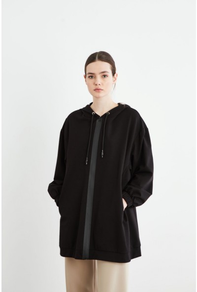 Terzi Dükkanı Ria Fermuarlı Kap Siyah