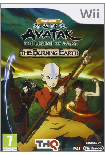 Avatar The Legend Of Aang The Burning Earth Nintendo Wii Ikinci El Oyun Avatar The Legend Of Aang The Burning Earth Nintendo Wii Ikinci El Oyun