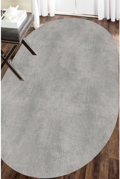 Cappio Halı Siyah Kristal Desenli Halı (Makinada Yıkanabilir Kaymaz DotTaban) - CP555