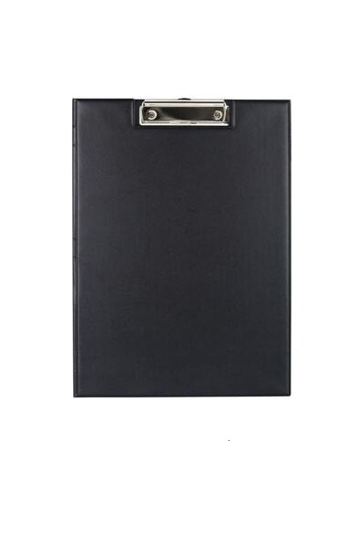 Medyen Kapaklı Sekreter Blok A4 Pvc Siyah