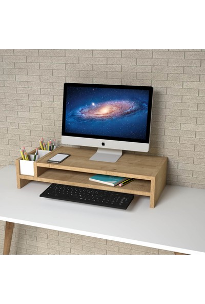 Emkawood Sally Laptop Standı Monitör Yükseltici Emkawood Sally Laptop Standı Monitör Yükseltici