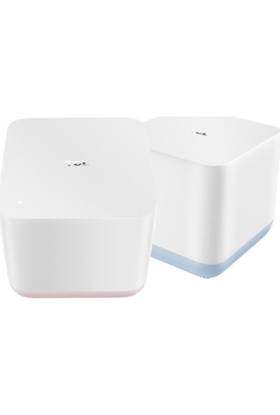 TCL Linkhub Wi-Fi AC1200 - 2'li Paket Tüm Evi Kapsayan Mesh 2'li WiFi Sistemi TCL Linkhub Wi-Fi AC1200 - 2'li Paket Tüm Evi Kapsayan Mesh 2'li WiFi Sistemi