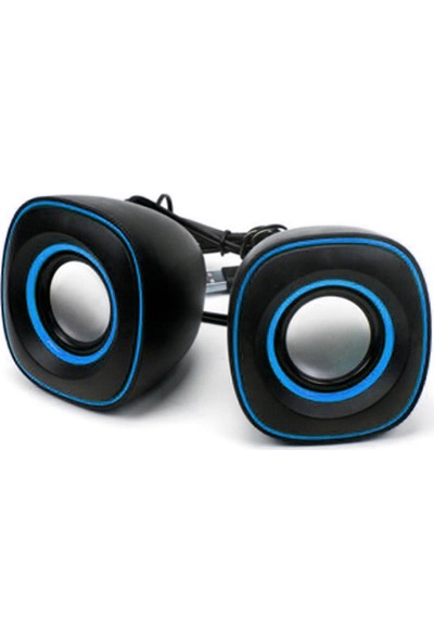 Wozlo USB Hoparlör 1+1 Ses Bombası USB Stereo Speaker Wozlo USB Hoparlör 1+1 Ses Bombası USB Stereo Speaker