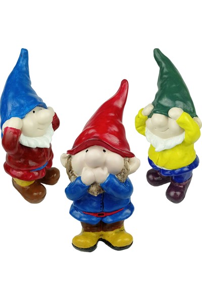 Lal Dekoratif Bahçe Cücesi Seti