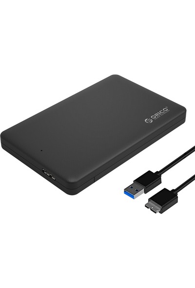 Orico 2.5 Inç Sata HDD SSD USB 3.0 Harddisk Kutusu - Siyah Orico 2.5 Inç Sata HDD SSD USB 3.0 Harddisk Kutusu - Siyah