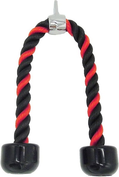 CrewSport Rope Pushdown Triceps Halatı Kırmızı Siyah CrewSport Rope Pushdown Triceps Halatı Kırmızı Siyah