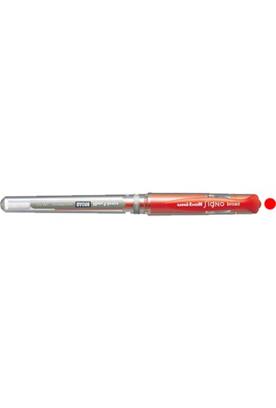 Uni-Ball Roller Kalem Signo Broad Jel Bilye Uç Imza Kalemi 1.0 mm Kırmızı UM-153 Uni-Ball Roller Kalem Signo Broad Jel Bilye Uç Imza Kalemi 1.0 mm Kırmızı UM-153