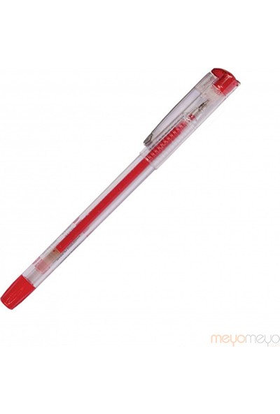 Pensan My-King Jel Metal Klips Kalem Kırmızı 0.5 Pensan My-King Jel Metal Klips Kalem Kırmızı 0.5