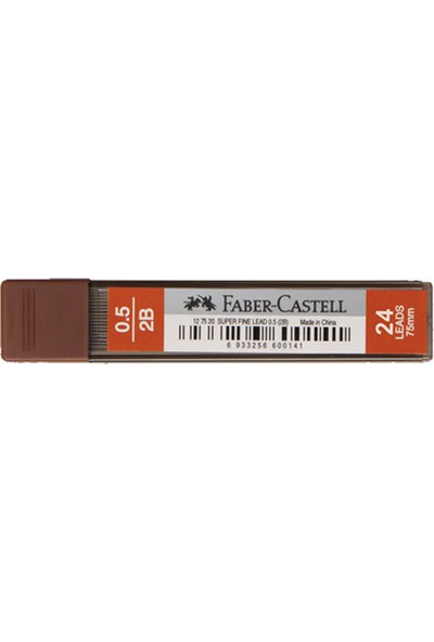 Faber-Castell Min Süper Fine Lead 2b 75 mm 0.5 mm 24LÜ Uç Faber-Castell Min Süper Fine Lead 2b 75 mm 0.5 mm 24LÜ Uç