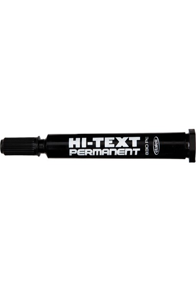 Hi-Text Markör Kesik Uçlu Siyah 830PC Hi-Text Markör Kesik Uçlu Siyah 830PC