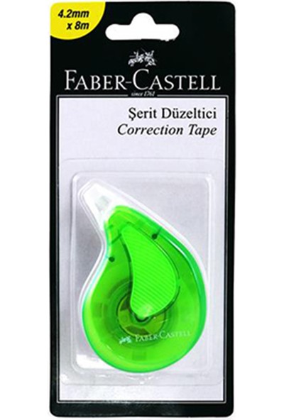 Faber-Castell Şerit Düzeltici 4,2 mm X8 Metre Faber-Castell Şerit Düzeltici 4,2 mm X8 Metre