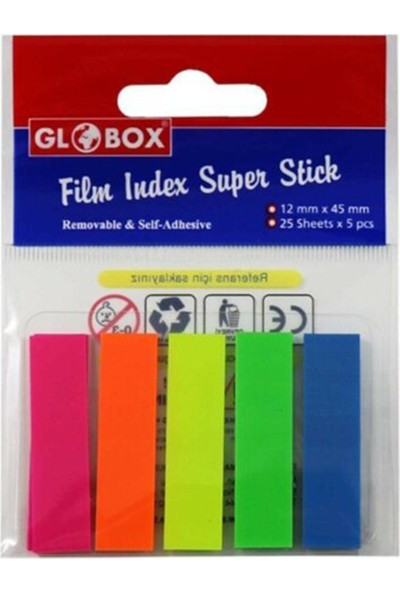 Globox 12X45MM Film Index Globox 12X45MM Film Index