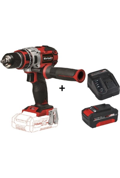 Einhell Te-Cd 18'li Kömürsüz Vidalama Matkap + 4.0 Ah Starter Kit Einhell Te-Cd 18'li Kömürsüz Vidalama Matkap + 4.0 Ah Starter Kit
