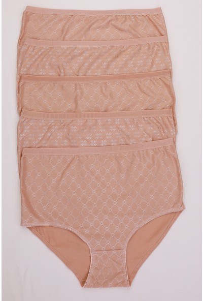 Nicoletta Ten Kadın Külot Büyük Beden 5'li Paket