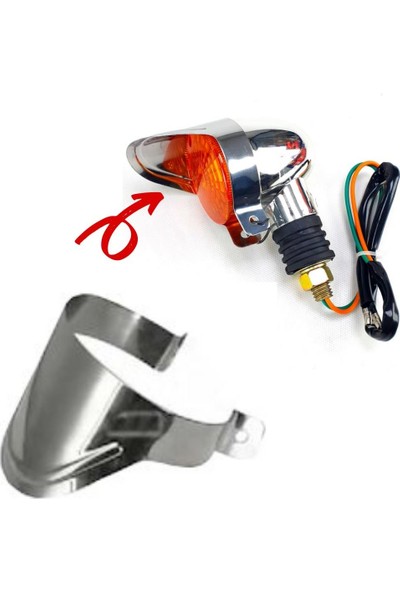 Motolinas Çıta Sinyal Şapkası Nikelaj