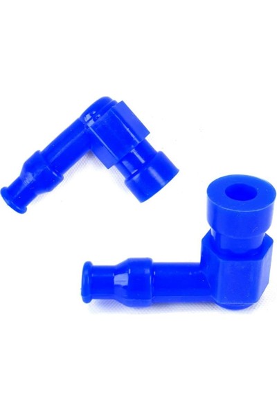 Motolinas Buji Başlığı Piposu Motosiklet Su Geçirmez Mavi - Universal Motolinas Buji Başlığı Piposu Motosiklet Su Geçirmez Mavi - Universal