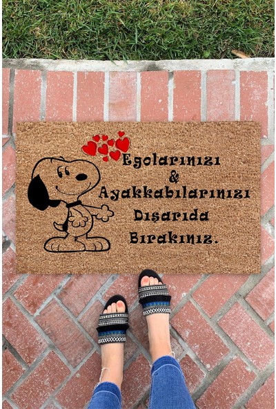Buket Home Snoopy Iç ve Dış Mekan Dekoratif Çok Amaçlı Kapı Önü Paspası Buket Home Snoopy Iç ve Dış Mekan Dekoratif Çok Amaçlı Kapı Önü Paspası