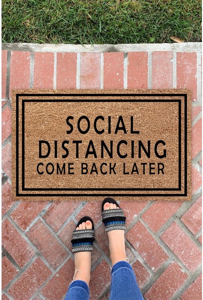 Buket Home Come Back Later Iç ve Dış Mekan Dekoratif Çok Amaçlı Kapı Önü Paspası Buket Home Come Back Later Iç ve Dış Mekan Dekoratif Çok Amaçlı Kapı Önü Paspası