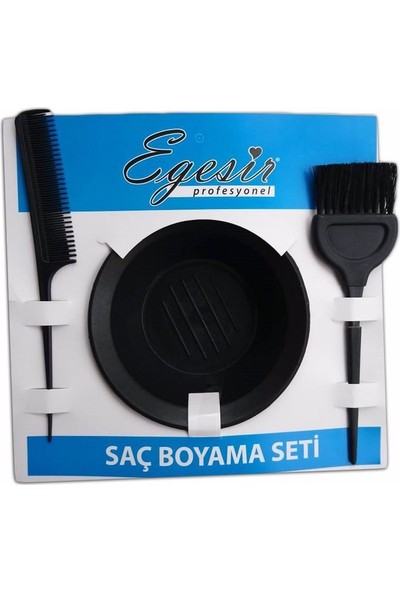 Egesir Ege Sir Saç Boyama Seti Boya Kabı Saç Boya Fırçası Krepe Tara Egesir Ege Sir Saç Boyama Seti Boya Kabı Saç Boya Fırçası Krepe Tara