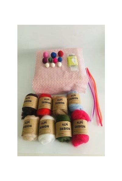 Alpi Design Keçe Figür Set Alpi Design Keçe Figür Set