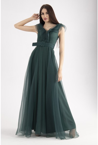 Belamore Kadın Zümrüt Abiye 1301601.123