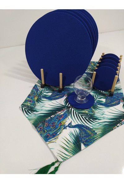 Efe Mira Amerikan Servis,runner,supla 6'lı Set Efe Mira Amerikan Servis,runner,supla 6'lı Set