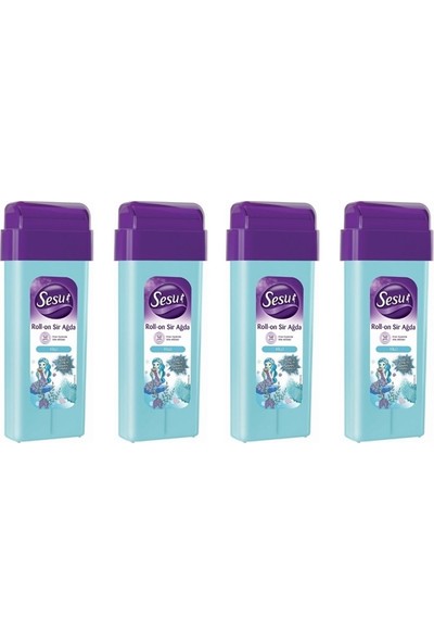 Sesu Roll-On Sir Ağda Killi 4X100ML Sesu Roll-On Sir Ağda Killi 4X100ML