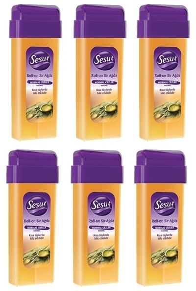 Sesu Roll-On Sir Ağda Normal Ciltler 6X100ML Sesu Roll-On Sir Ağda Normal Ciltler 6X100ML