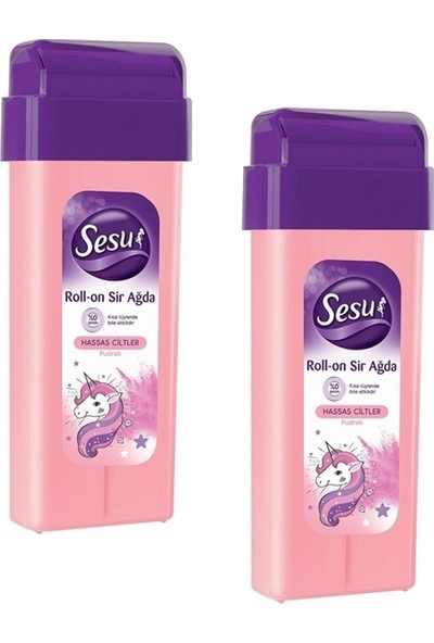 Sesu Roll-On Sir Ağda Hassas Ciltler 2X100ML Sesu Roll-On Sir Ağda Hassas Ciltler 2X100ML