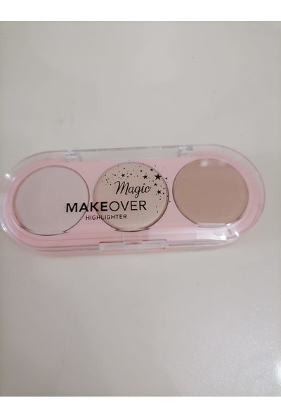 Makeover Magic Hıglıghter 3'lü 01NUMARA Açık Ton Makeover Magic Hıglıghter 3'lü 01NUMARA Açık Ton