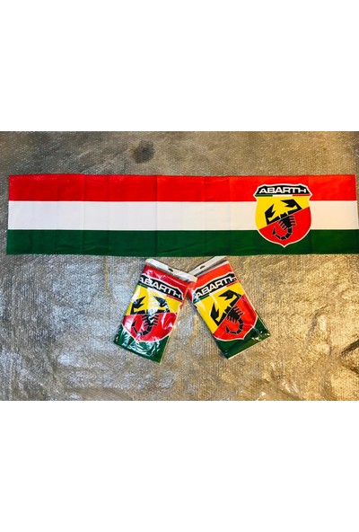 Aksesuarcım07 Abarth Torpido Göğüs Havlusu