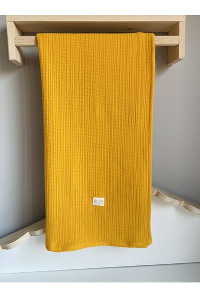 Öykü Müslin 4 Katlı Müslin Battaniye 120 x 120 cm