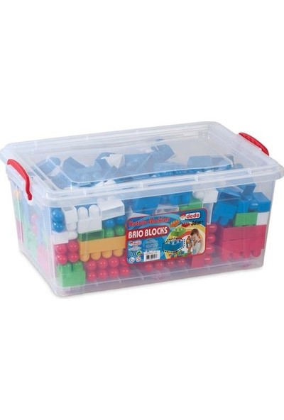 Dede Oyuncak Kutulu Bloklar No:3 104 Parça