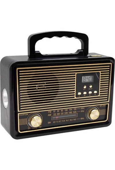 Everton RT-352BT Bluetooth Destekli Nostaljik Müzik Kutusu