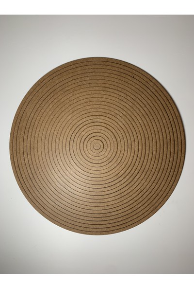 Decor Vidasız 24'lü 50 cm Daire Makrome Kasnak Set 4mm Mdf Decor Vidasız 24'lü 50 cm Daire Makrome Kasnak Set 4mm Mdf