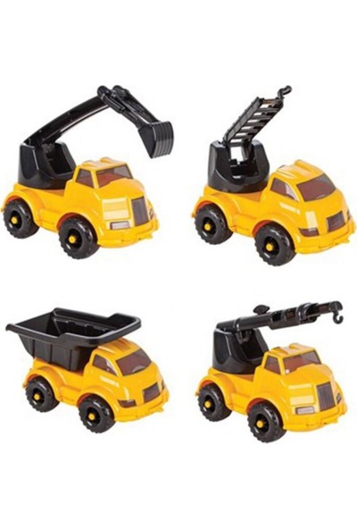Pilsan Master Construction Tekli Oyuncak Araba Pilsan Master Construction Tekli Oyuncak Araba
