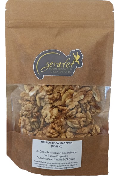Zerafet Oğuzlar Doğal Dağ Cevizi (Ceviz Içi) 500 gr Zerafet Oğuzlar Doğal Dağ Cevizi (Ceviz Içi) 500 gr
