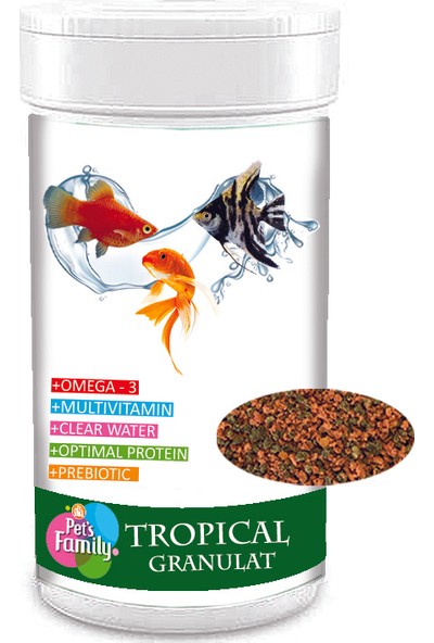 Pets Family Tropical Granulat 250ML/100G