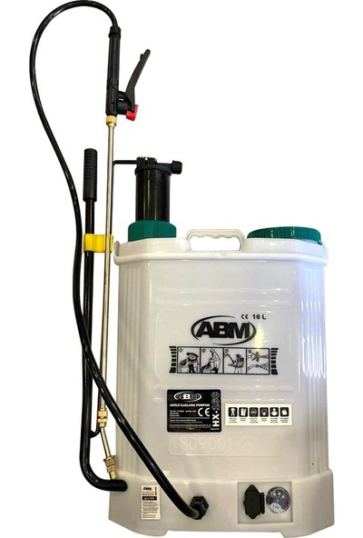 ABM Şarzlı ve Kollu Püskürtme Makinası 16LİTRE