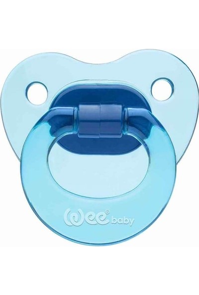 Wee Baby 112 Akide Damaklı Emzik No:2 Mavi Wee Baby 112 Akide Damaklı Emzik No:2 Mavi