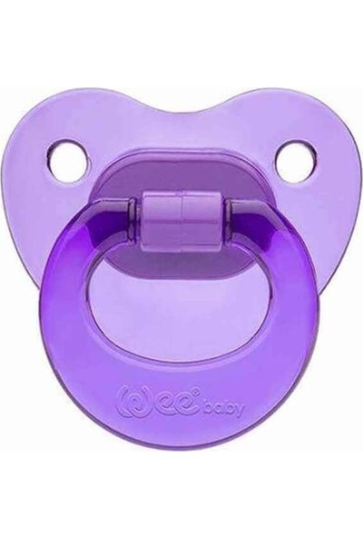 Wee Baby 112 Akide Damaklı Emzik No:2 Mor Wee Baby 112 Akide Damaklı Emzik No:2 Mor