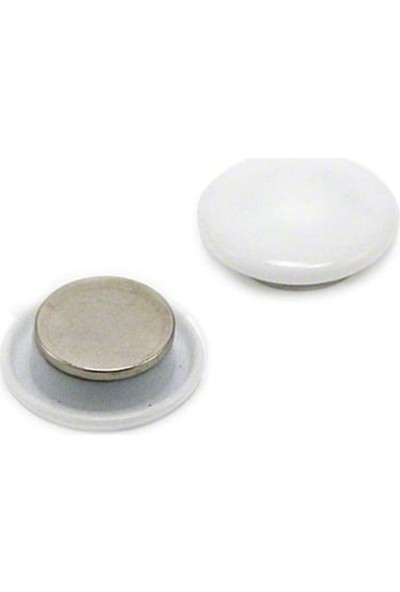 Bigpoint Magnet 30 mm Mıknatıs Beyaz 6'lı Blister Bigpoint Magnet 30 mm Mıknatıs Beyaz 6'lı Blister