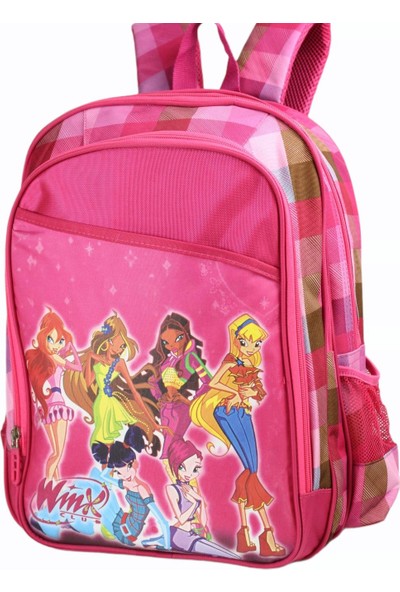 Winx Club Pembe Okul Çantası