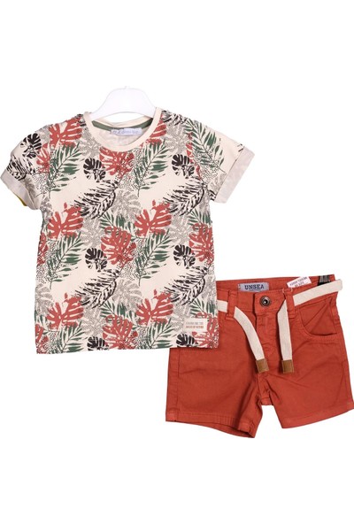 Nk Kids Meneviş Kemerli Erkek Çocuk Şort Takım