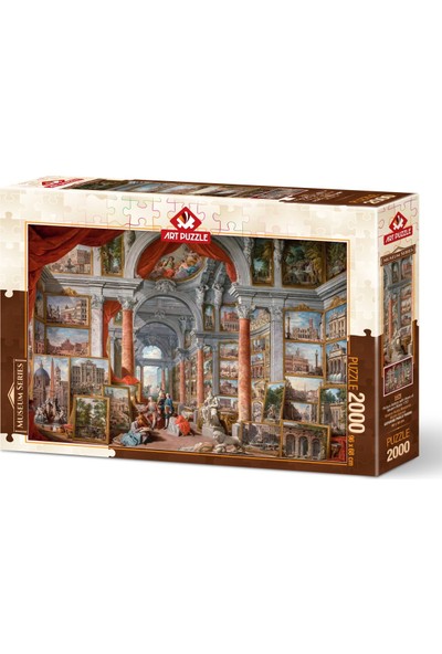 Art Puzzle Modern Roma Manzaralı Resim GALERISI,1757 2000 Parça Puzzle Art Puzzle Modern Roma Manzaralı Resim GALERISI,1757 2000 Parça Puzzle