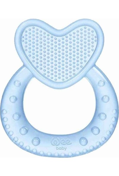 Wee Baby 912 Kalpli Silikon Diş Kaşıyıcı Mavi